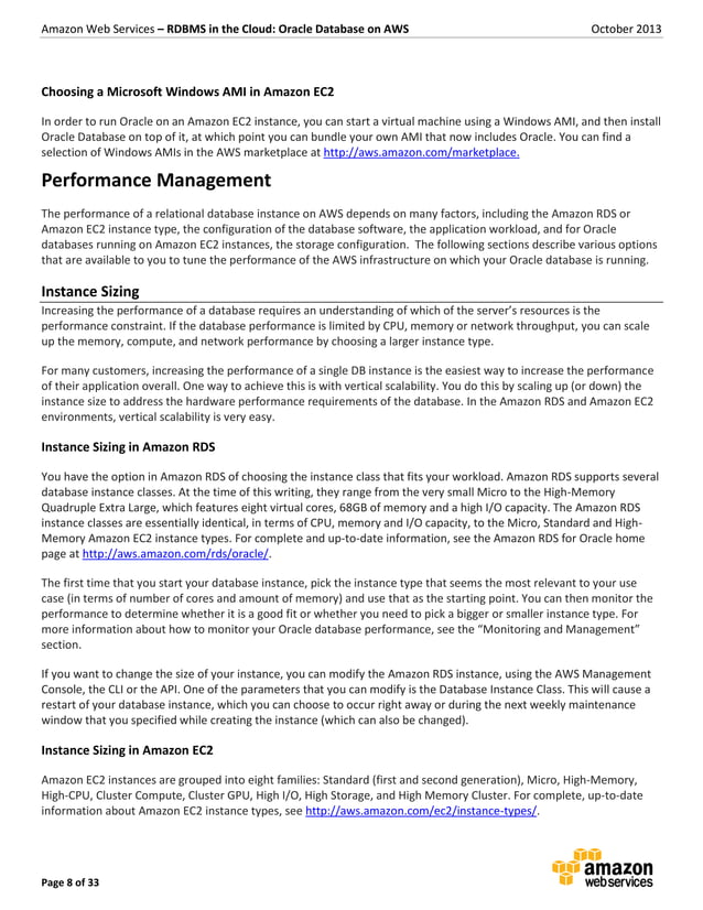 Aws Rdbms Oracle Pdf