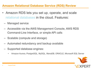 (New)SQL on AWS: Aurora serverless | PPT