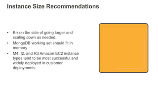 Maximizing MongoDB Performance on AWS | PPTX | Cloud Computing | Internet