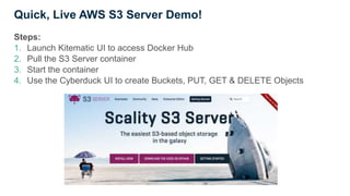 AWS re:Invent 2016 - Scality's Open Source AWS S3 Server | PPT