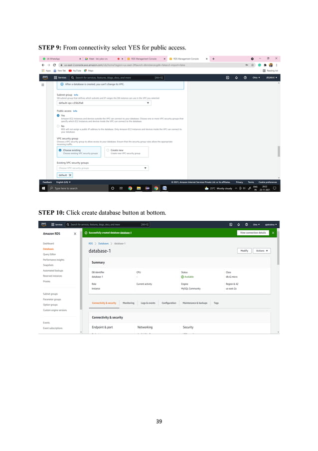 AWS Relational Database Instance | PPT