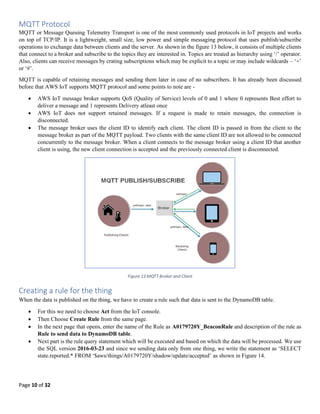 AWS IoT project | PDF | Cloud Computing | Internet