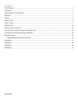 AWS IoT project | PDF | Cloud Computing | Internet