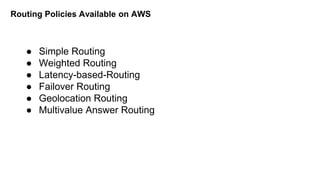 Aws route 53 | PPTX