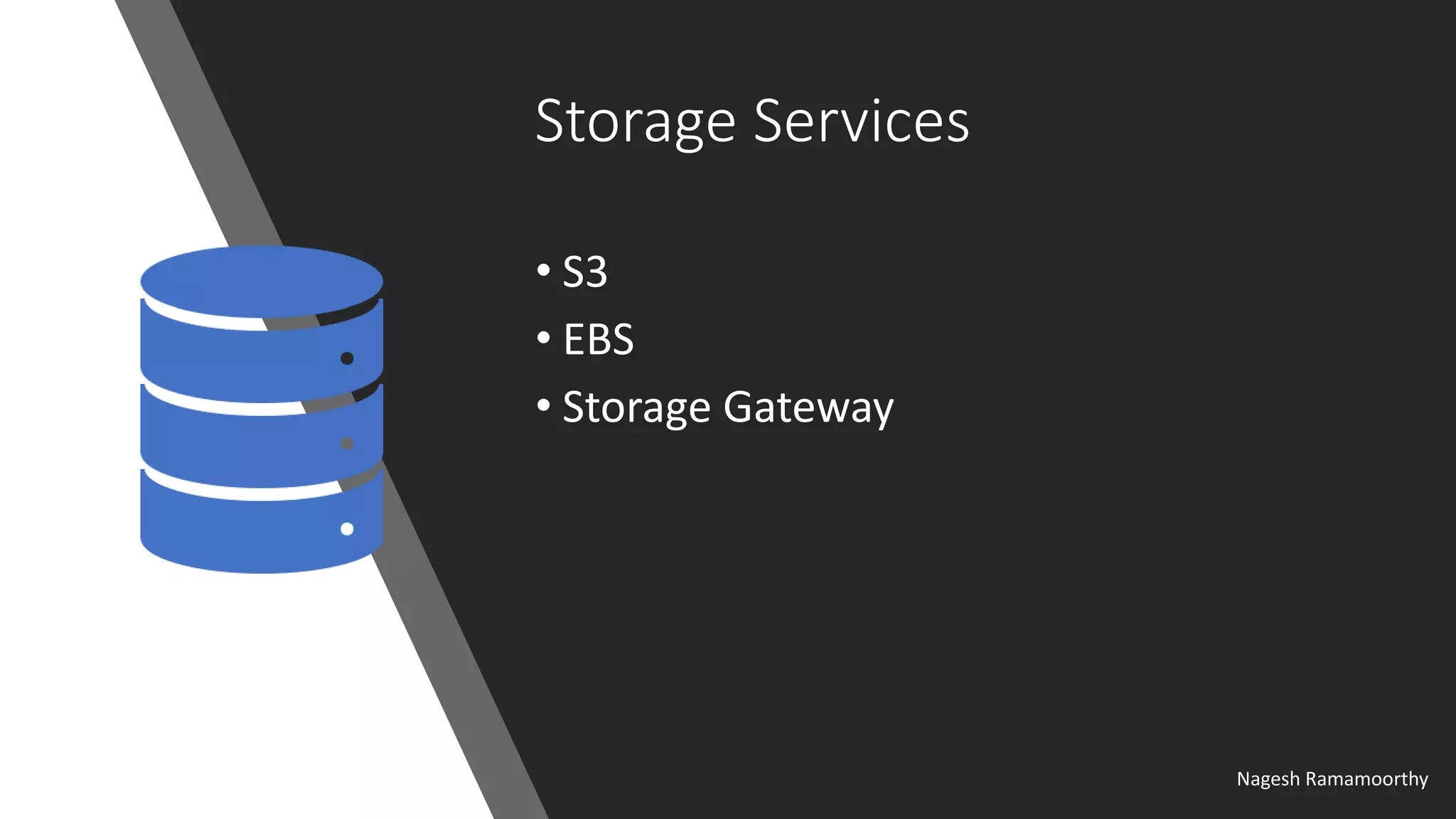 AWS Storage services | PPTX