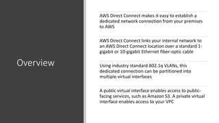 AWS network services | PPTX