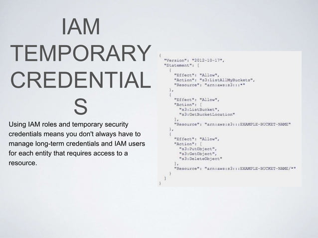 Aws Security Overview Pptx Cloud Computing Internet