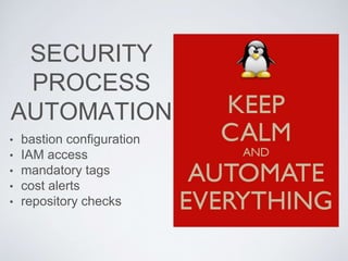 AWS Security Overview | PPTX | Cloud Computing | Internet