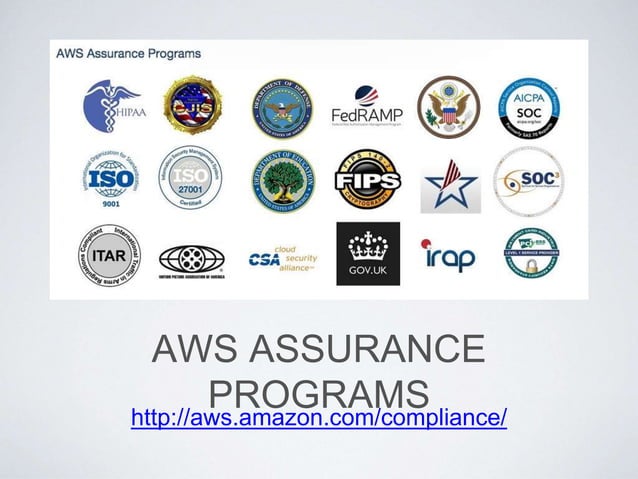 AWS Security Overview | PPTX | Cloud Computing | Internet