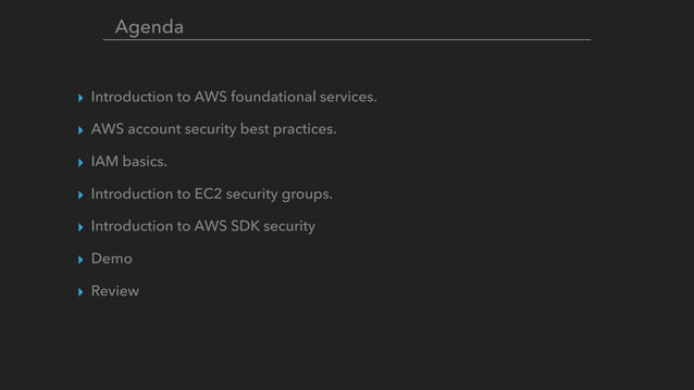 Aws security Fundamentals | PDF