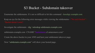 AWS security - NULL meet chennai | PPT