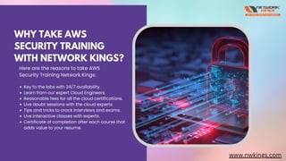 AWS Security Certification - Network Kings | PDF