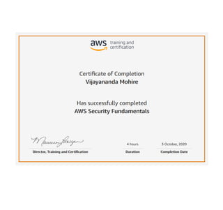 AWS security fundamentals | PPT