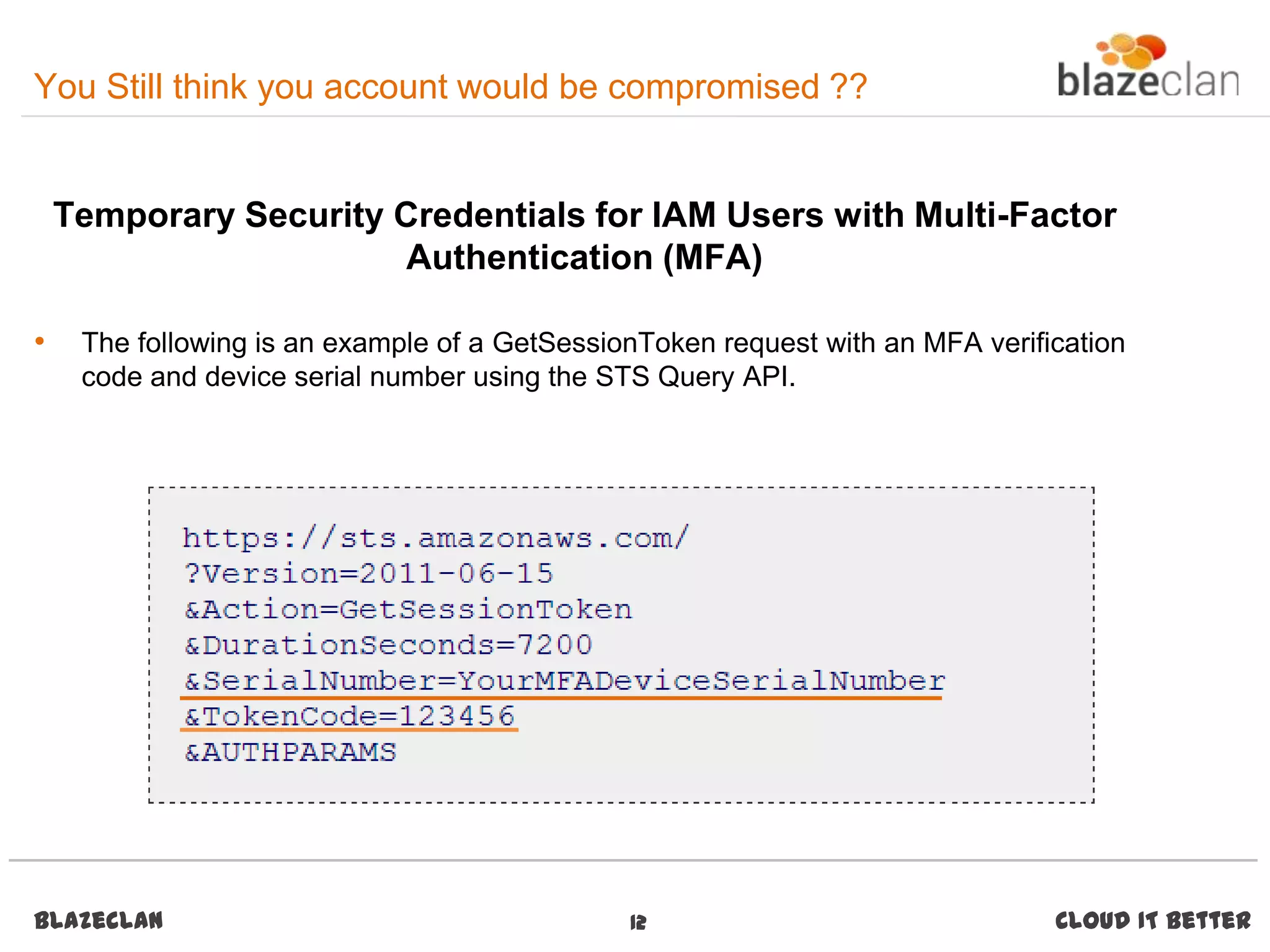 A guide on Aws Security Token Service | PDF | Cloud Computing | Internet