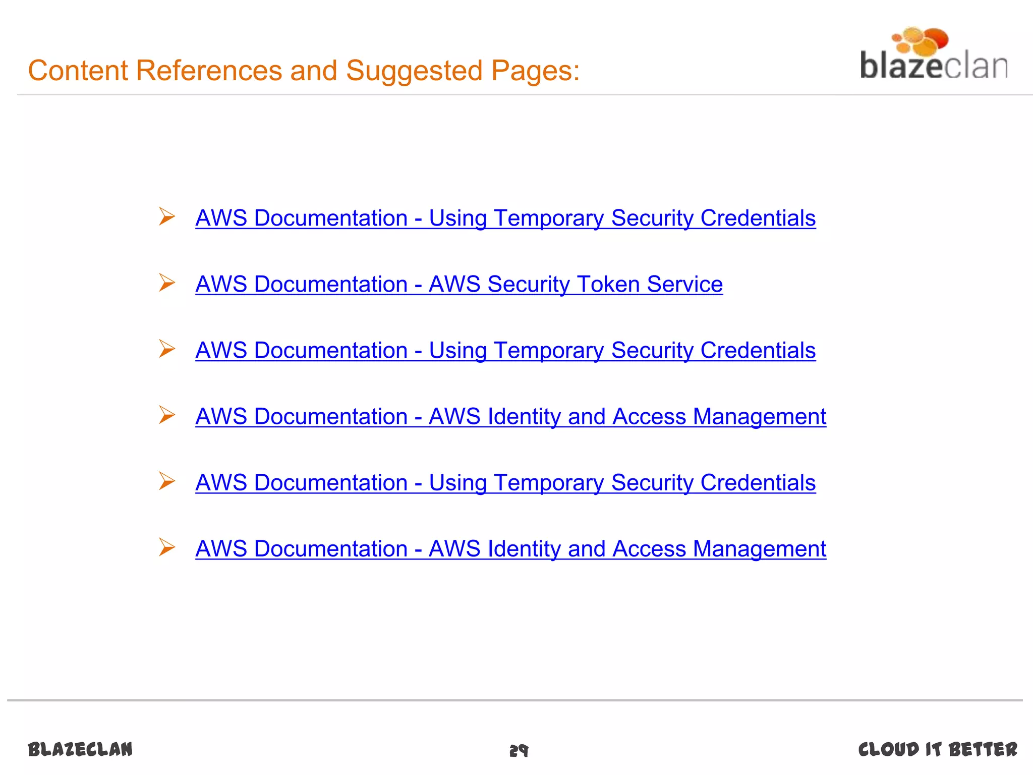 A guide on Aws Security Token Service | PDF | Cloud Computing | Internet