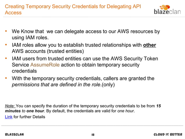 A guide on Aws Security Token Service | PDF | Cloud Computing | Internet