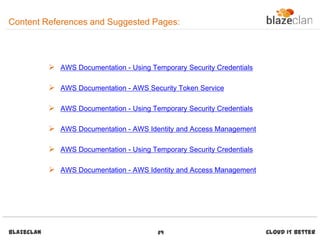 A guide on Aws Security Token Service | PDF | Cloud Computing | Internet