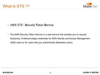 A guide on Aws Security Token Service | PDF | Cloud Computing | Internet