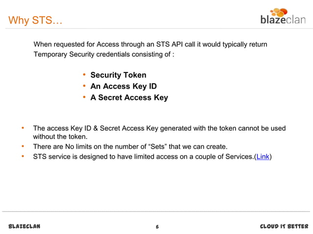 A guide on Aws Security Token Service | PDF | Cloud Computing | Internet