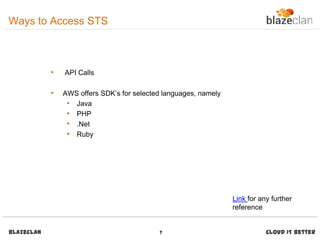 A guide on Aws Security Token Service | PPT