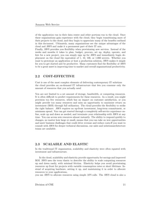 Aws seminar report | PDF