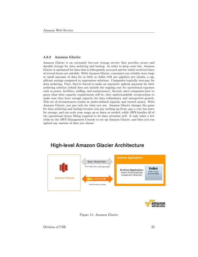 Aws seminar report | PDF