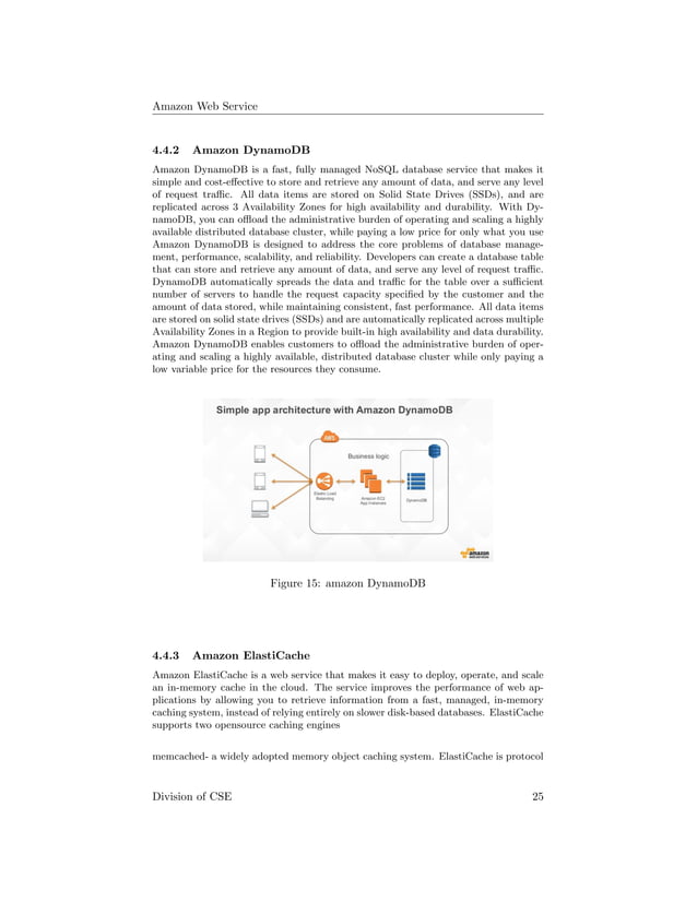 Aws seminar report | PDF