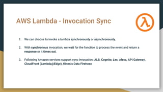 AWS Serverless Introduction | PPT
