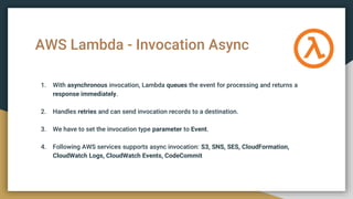 AWS Serverless Introduction | PPT