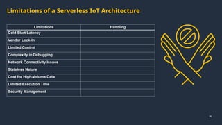How to design AWS Serverless Architecture for IOT | PPT