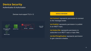 How to design AWS Serverless Architecture for IOT | PPT