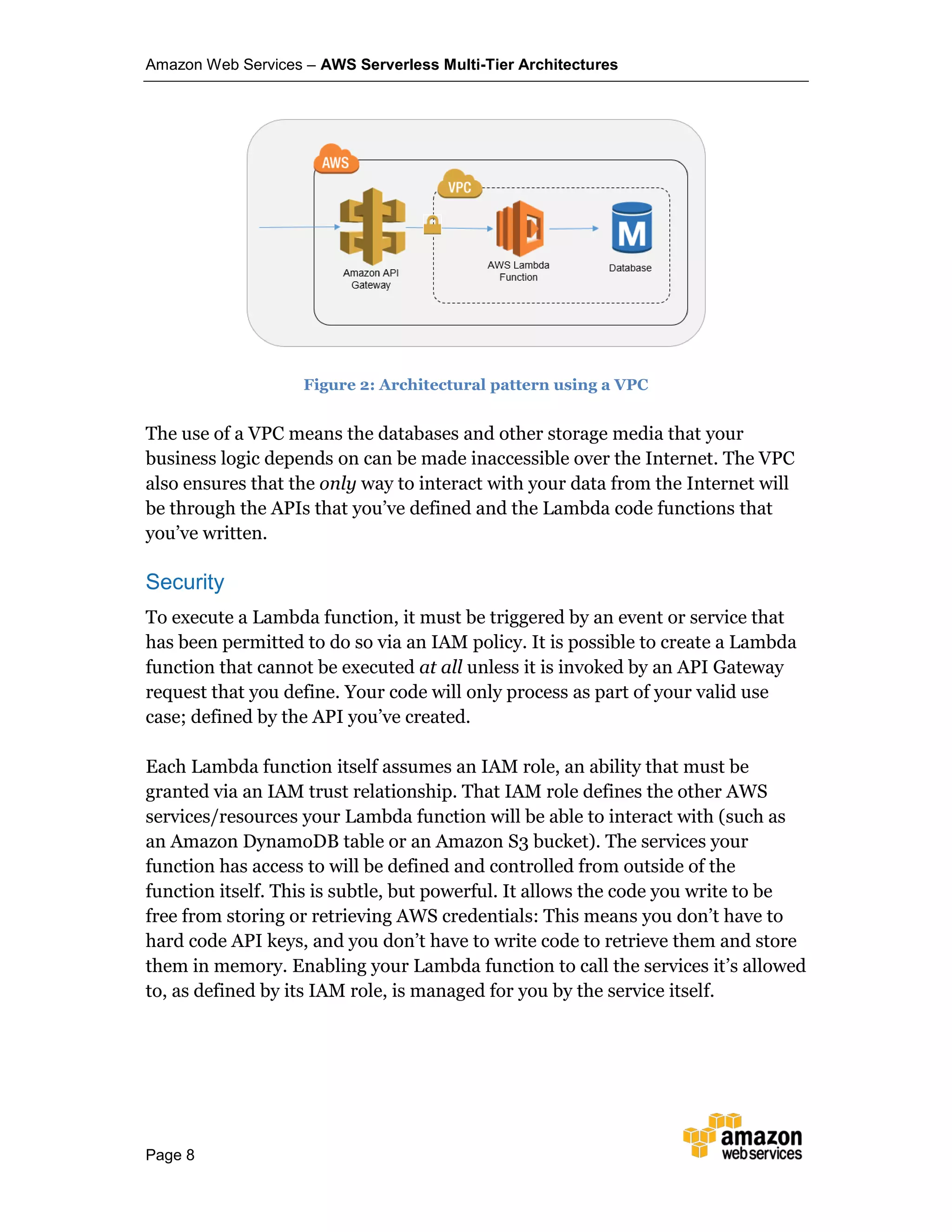Aws serverless multi-tier_architectures | PDF