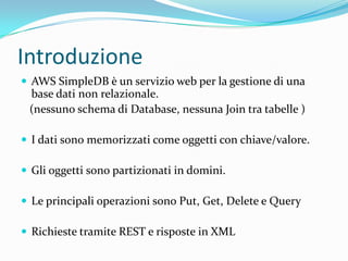 Aws Simple DB | PPT