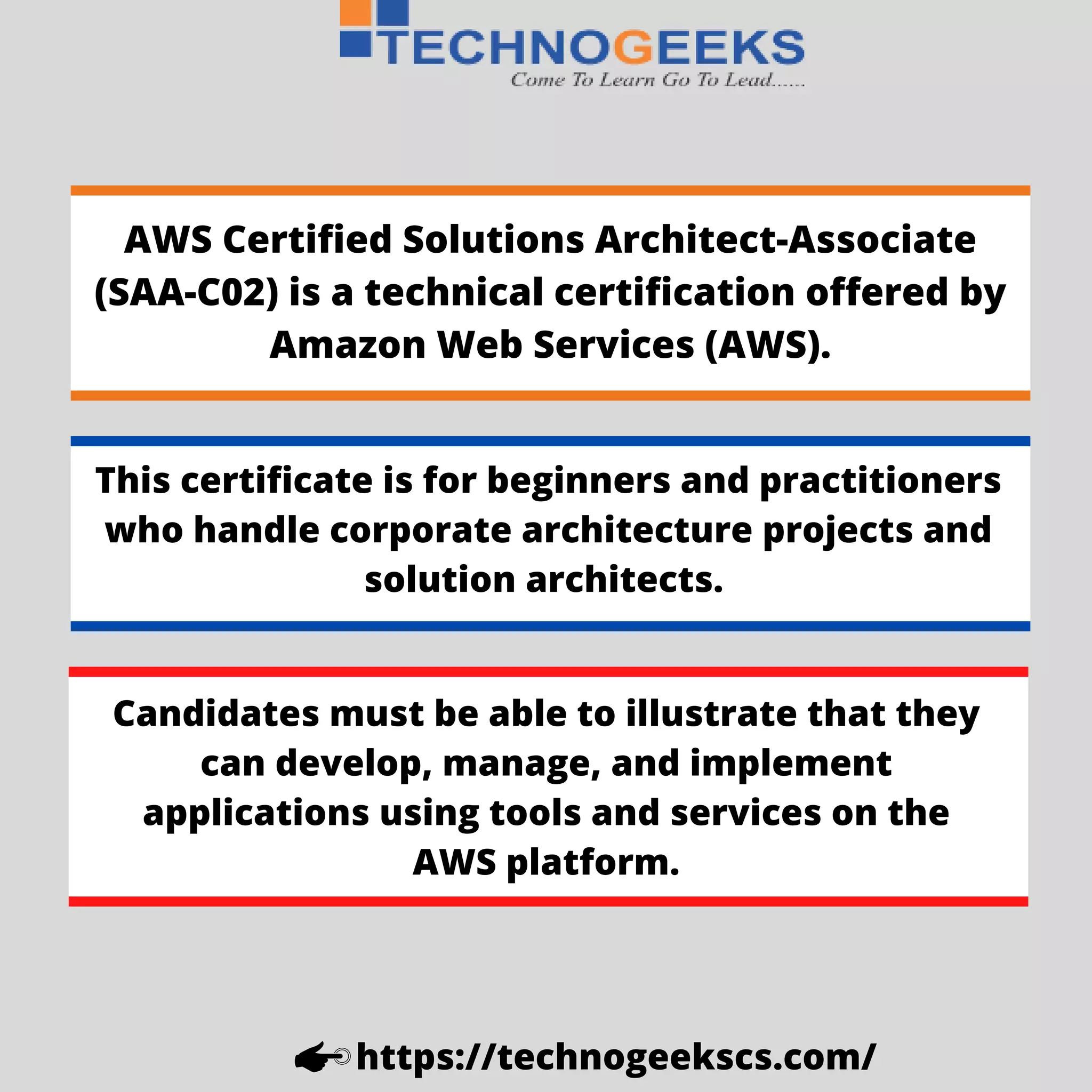 AWS Solutions Architect Associate | PDF