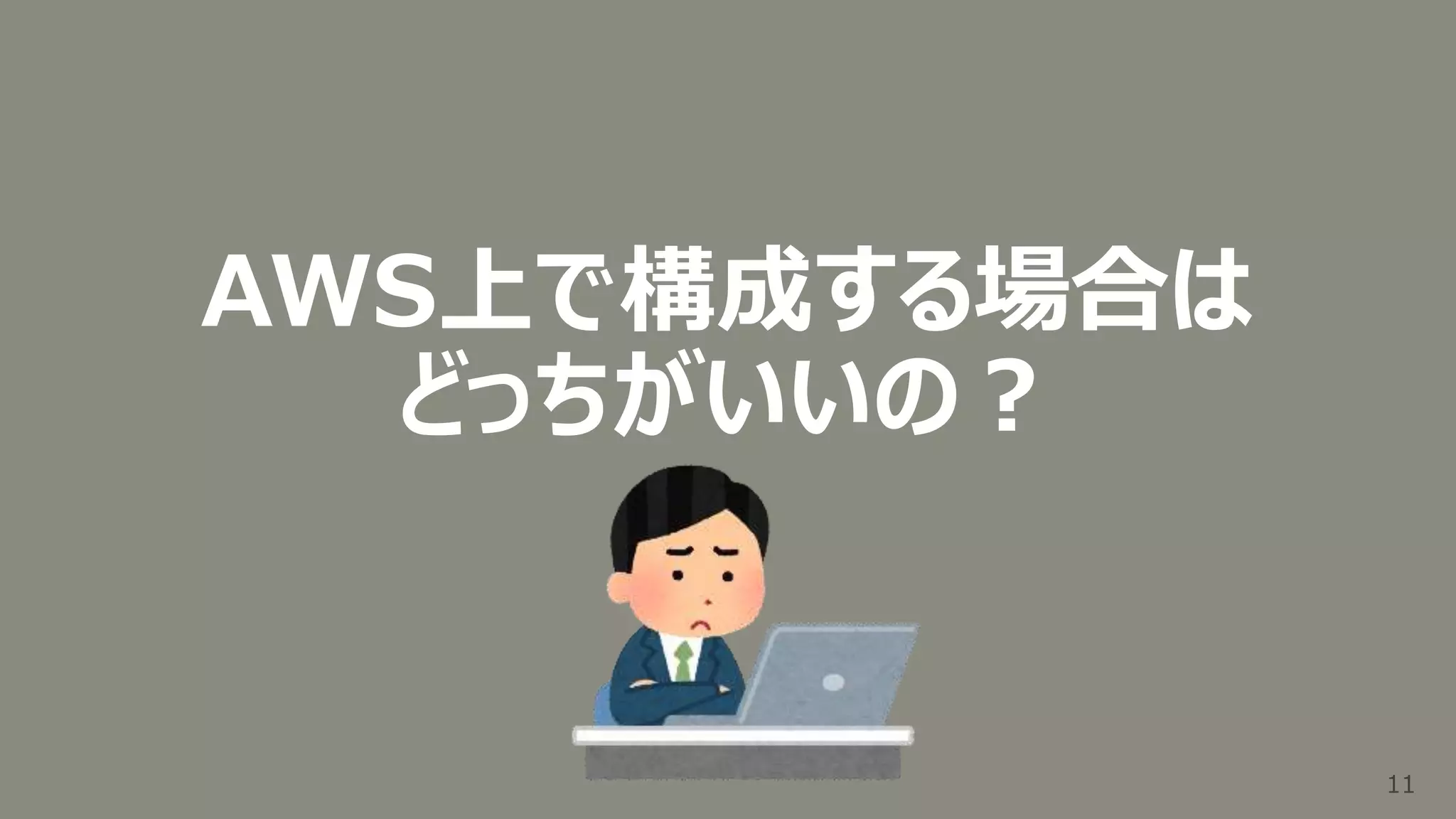 Awsでのsql高可用構成 Always On | PPT
