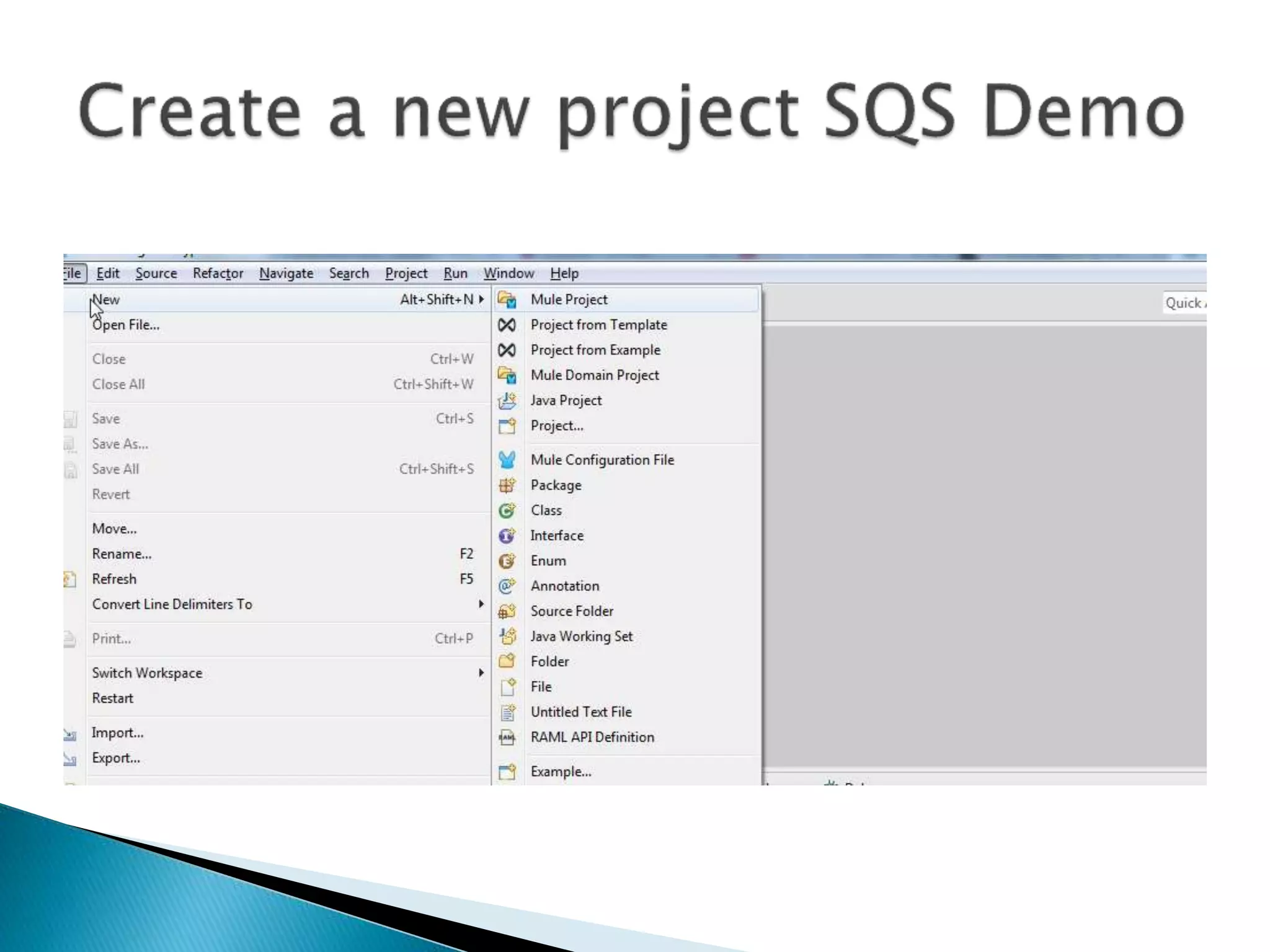 Aws sqs component in mule | PPTX