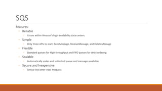 AWS SQS SNS | PPTX