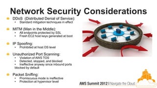[AWS Summit 2012] ソリューションセッション#4 AWS: Overview of Security Processes | PDF