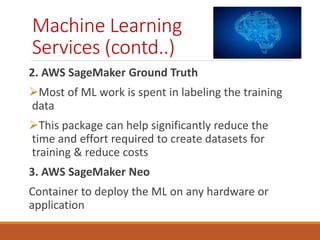 AWS Summit 2018 Summary | PPTX