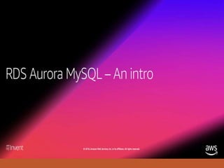 AWS Summit 2018 Summary | PPTX