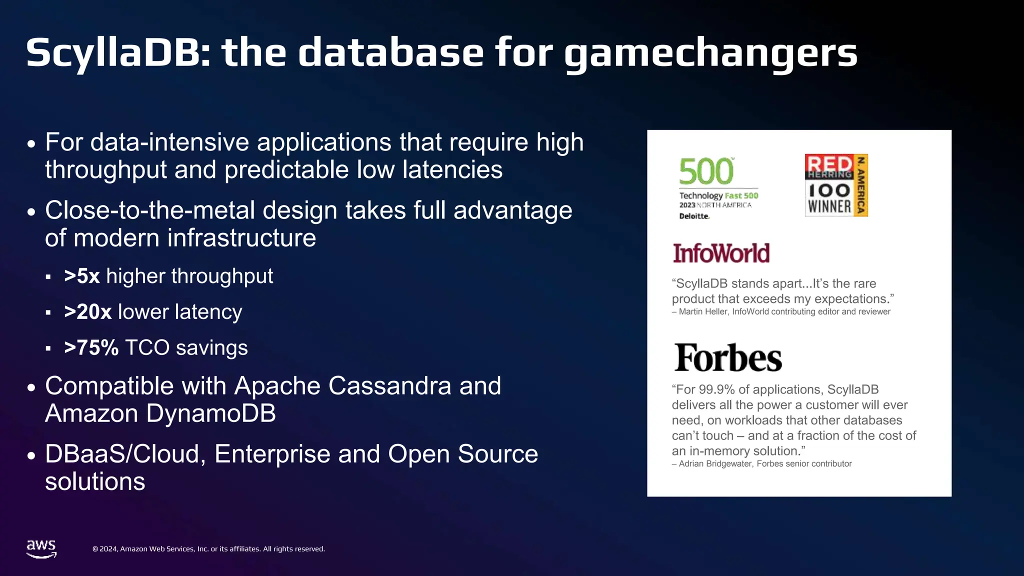 Freshworks Rethinks NoSQL for Rapid Scaling & Cost-Efficiency | PPT