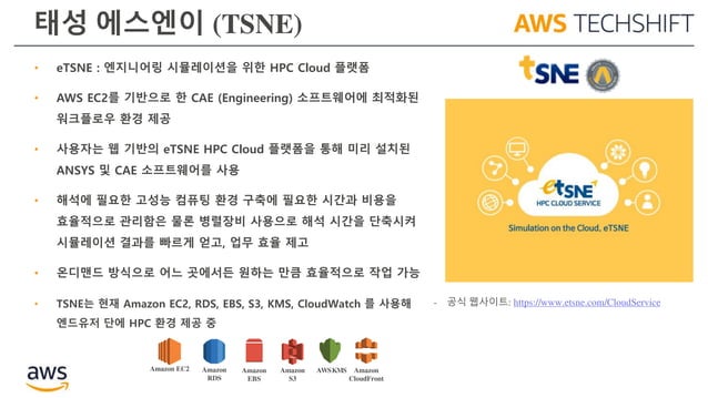 Aws와 함께 하는 클라우드 비즈니스 임성은 매니저 Aws Aws Techshift 2018 Ppt