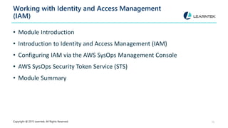 Aws sys ops administrator | PPT
