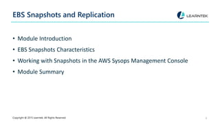 Aws sys ops administrator | PPT