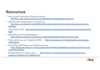 AWS Tagging Strategy | PDF