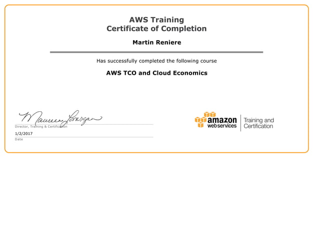 AWS TCO (Total Cost of Ownership) and Cloud Economics | PDF