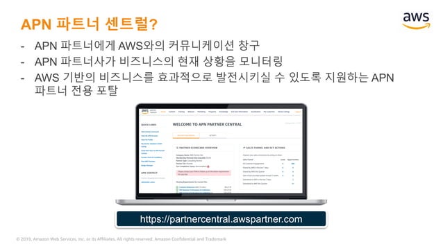 [AWS Techshift] 파트너 사업을 준비하기 위해 기억해야 할 5가지 - 양승호, AWS 파트너 사업 개발 담당 이사 | PDF