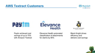 MuleSoft Integration with AWS Textract | Calling AWS Textract API |AWS - Cloud Native Meetup #4 ...
