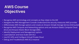 Aws training | PPTX