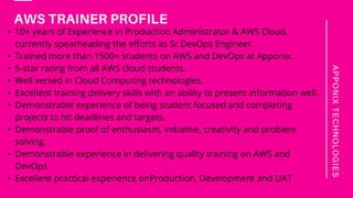 Aws training | PPTX